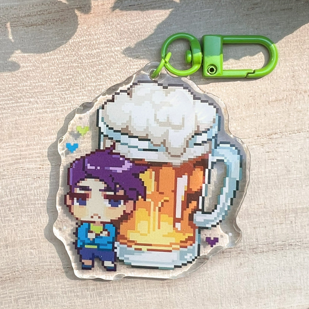 Shane - Stardew Valley keychain – Mimpish Studio